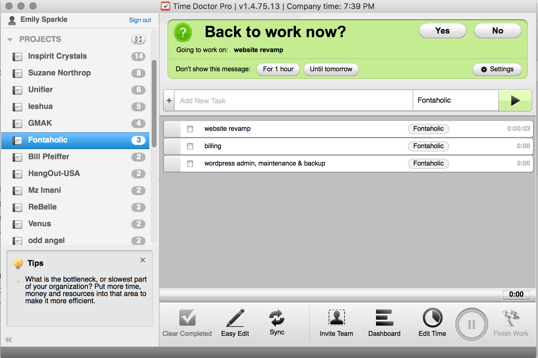 Time Management Software with Screenshots | Time Doctor - fontaholic ...