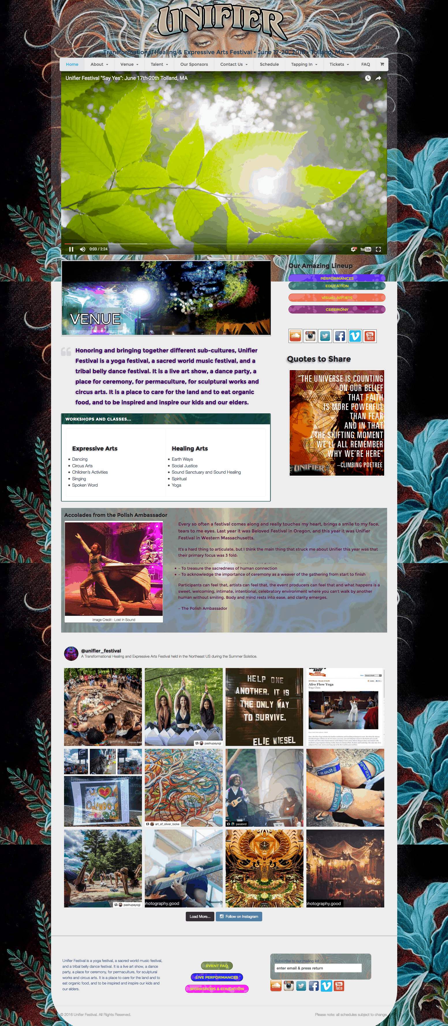 Unifier Festival - fontaholic designs